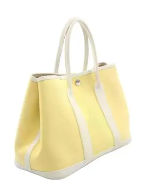 Hermès Leather Tote Bag - Yellow
