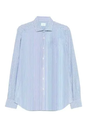 XACUS Taylor Striped Shirt - Blue