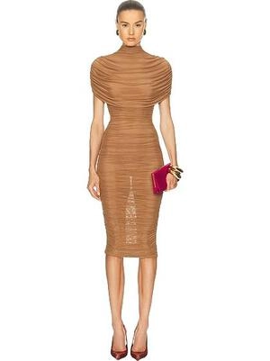 SEROYA SEROYA Riondra Dress Butterscotch