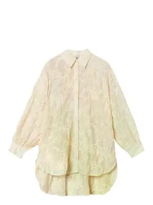 TWINSET Embroidery Shirt - Neutrals