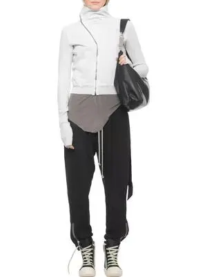 Rick Owens Temple Basic Rib Tank Top - Grey