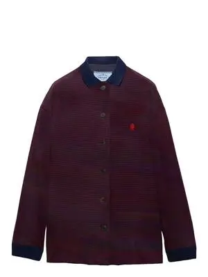 Prada Prada Piqué Blouson Jacket Red
