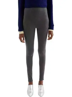 JIL SANDER Stretch Leggings - Grey