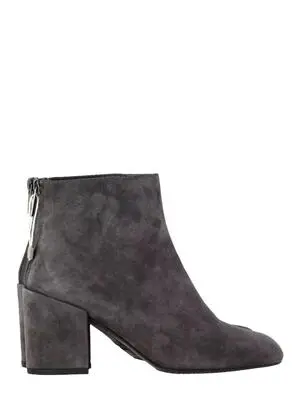 STUART WEITZMAN Suede Ankle Boots - Grey