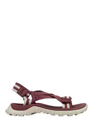 Camper Drift Trail Striped Sandals - Red