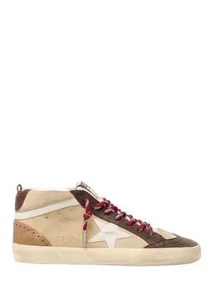 GOLDEN GOOSE Golden Goose Mid Star Suede Sneakers