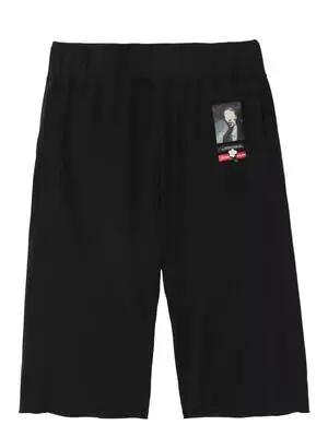 Undercover Graphic Patch Track Shorts - Black