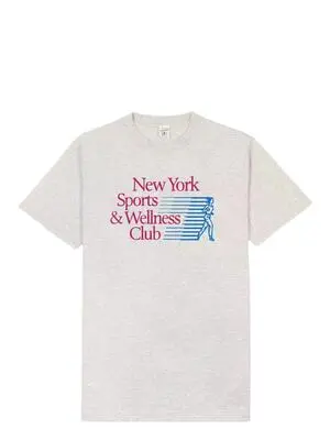 SPORTY & RICH Graphic Print T-shirt - Grey
