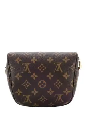LOUIS VUITTON Bum Bag Monogram Canvas Mini Belt Bag - Brown