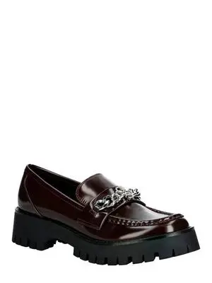 Guess Almer Chain Loafers - Red