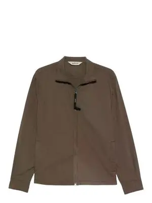 Aspesi Zip Fastening Long Sleeve Jacket - Green