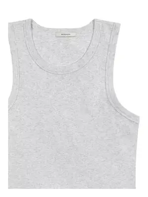 ENTIRE STUDIOS Ribbed Tank Top - Grey
