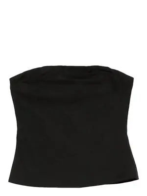 ALFIE Strapless Bustier Top - Black