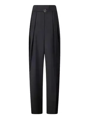 Sportmax Bautta Pleated Trousers - Black