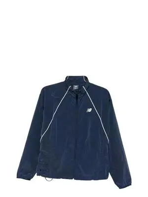 NEW BALANCE Logo Trimmed Jacket - Blue