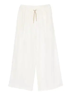 BERWICH Nina Palazzo Trousers - Neutrals