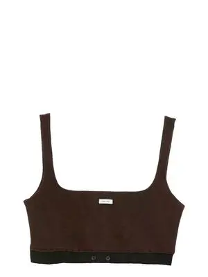 ENTIRE STUDIOS Lounge Top - Brown