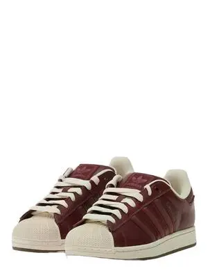 Adidas Superstar Ii Stripes Sneakers - Red