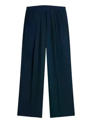 Tommy Hilfiger Wide Leg Elasticated Waistband Trousers - Blue