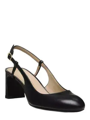 STUART WEITZMAN Babette Slingback Pumps - Black