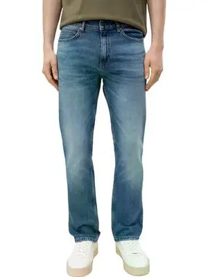 Hugo Logo Patch Jeans - Blue