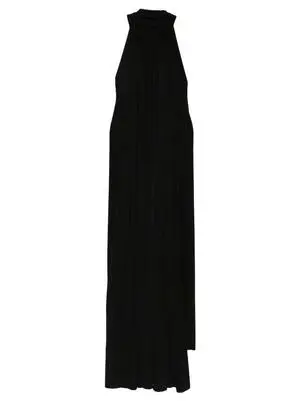 Brandon Maxwell Sleeveless Maxi Dress - Black