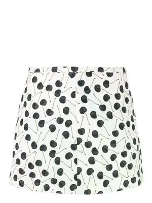 RED VALENTINO RED Valentino Cherry Print Mini Skort