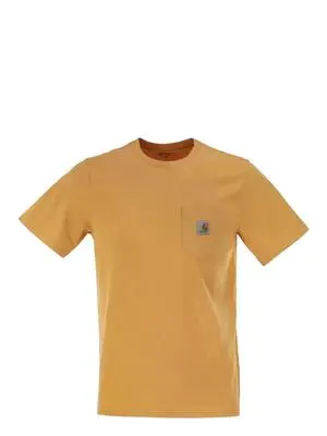 Carhartt Work In Progress Pocket Cotton T-Shirt Orange