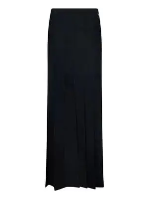 Liu Jo High-waisted Fringed Skirt - Black