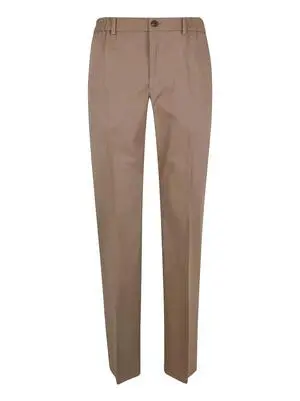 Incotex Elasticated Waistband Trousers - Neutrals