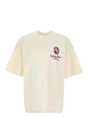 Amiri Oversize Cotton T-shirt - Neutrals