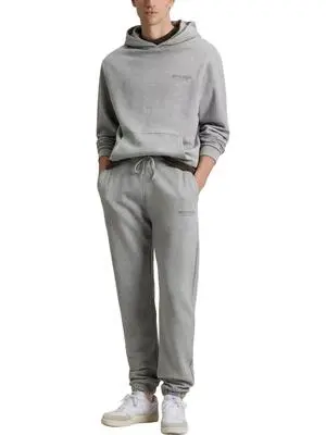 Woolrich Logo-detail Hoodie - Grey