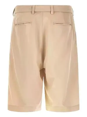 CELLAR DOOR Viper Belt Bermuda Shorts - Neutrals