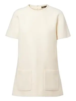 Loro Piana Wool And Silk T-shirt - White