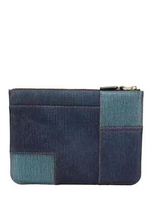 Comme Des Garçons Denim Pouch - Blue