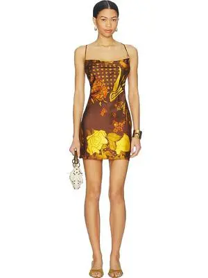 DONDE ESTEBAN Veranera Mini Dress - Brown