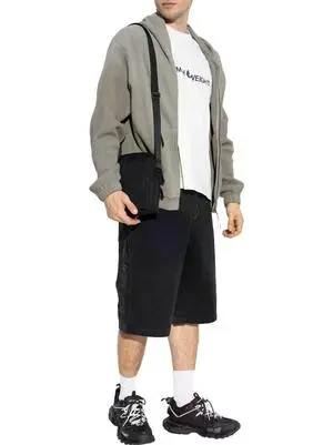 ROA Hooded Zip-up Sweatshirt - Grey