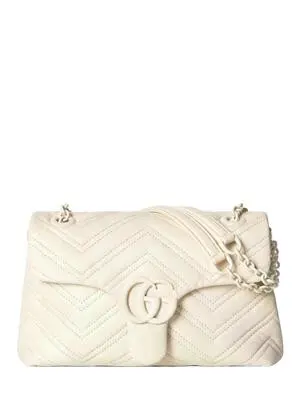 Gucci Small Logo-plaque Cross-body Bag - Neutrals