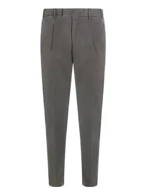 PT TORINO Pleated Trousers - Grey