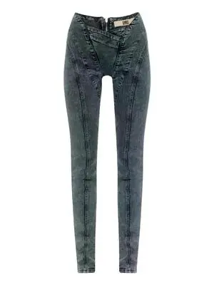 KNWLS KNWLS Panelled Zip-Fastening Jeans