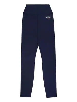 Sporty & Rich Logo Print Performance Trousers - Blue