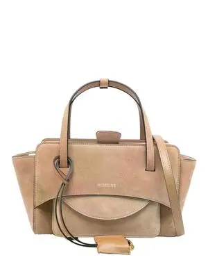 HIDESINS Small Flap Tote Bag Neutrals