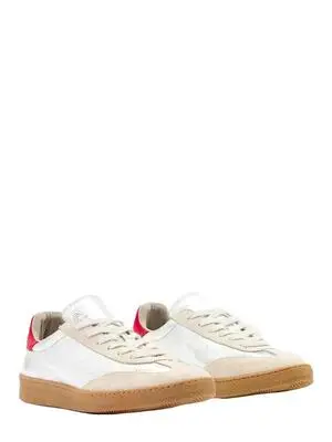ALLSAINTS Thelma Lace-up Sneakers - Silver