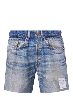 Satisfy Peaceshell 5" Trompe L'oeil Shorts - Blue