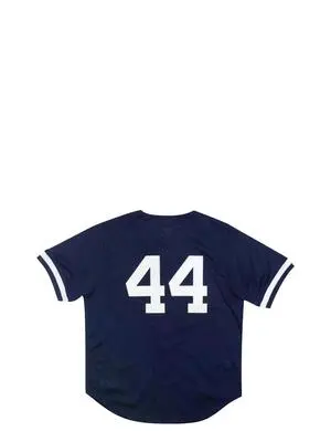 Mitchell & Ness Reggie Jackson 1997 New York Yankees Baseball Shirt - Blue