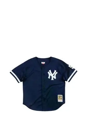 Mitchell & Ness 1999 New York Yankees Logo-detail Shirt - Blue