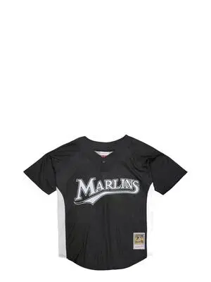 Mitchell & Ness 2007 Florida Marlins Baseball Jersey - Black