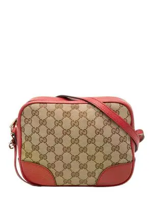 Gucci Gg Canvas Bree Crossbody Bag - Brown