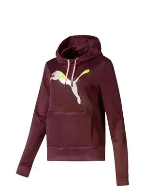 PUMA PUMA Graphic Print Training Hoodie Red