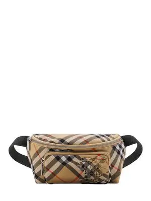 Burberry Small Check Belt Bag - Beige